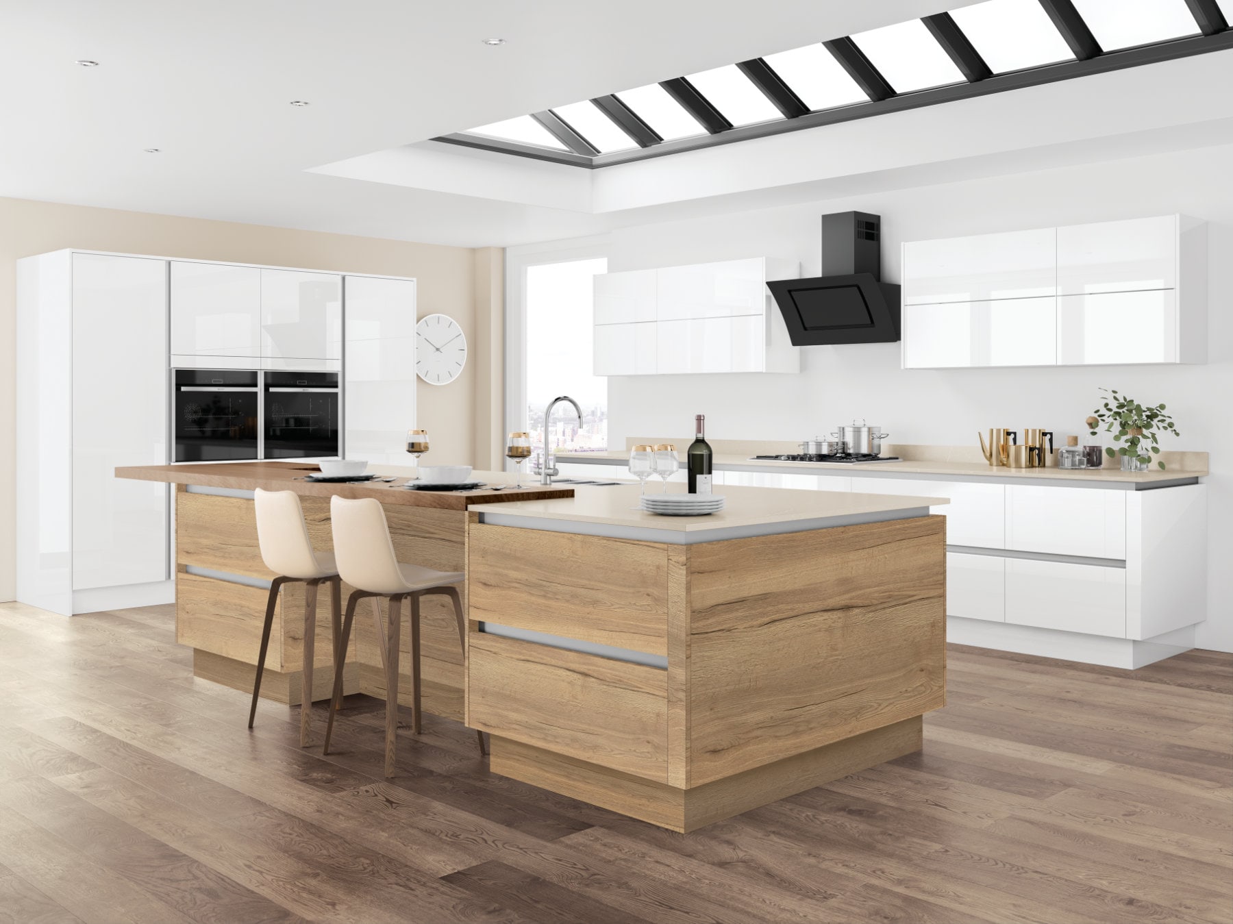 Handleless Kitchens - My Kitchen Specialist
