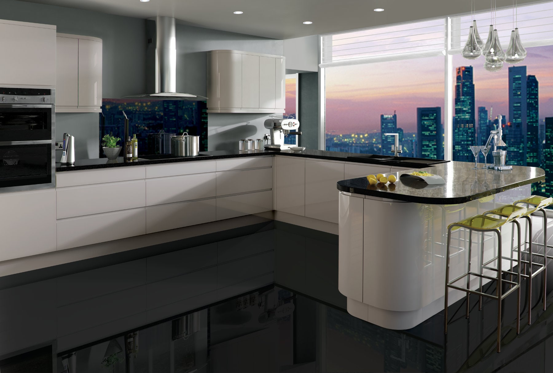 Handleless Kitchens - My Kitchen Specialist