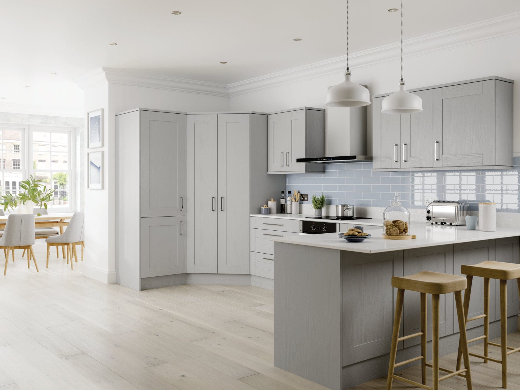 Green Shaker Kitchens - My Kitchen Specialist