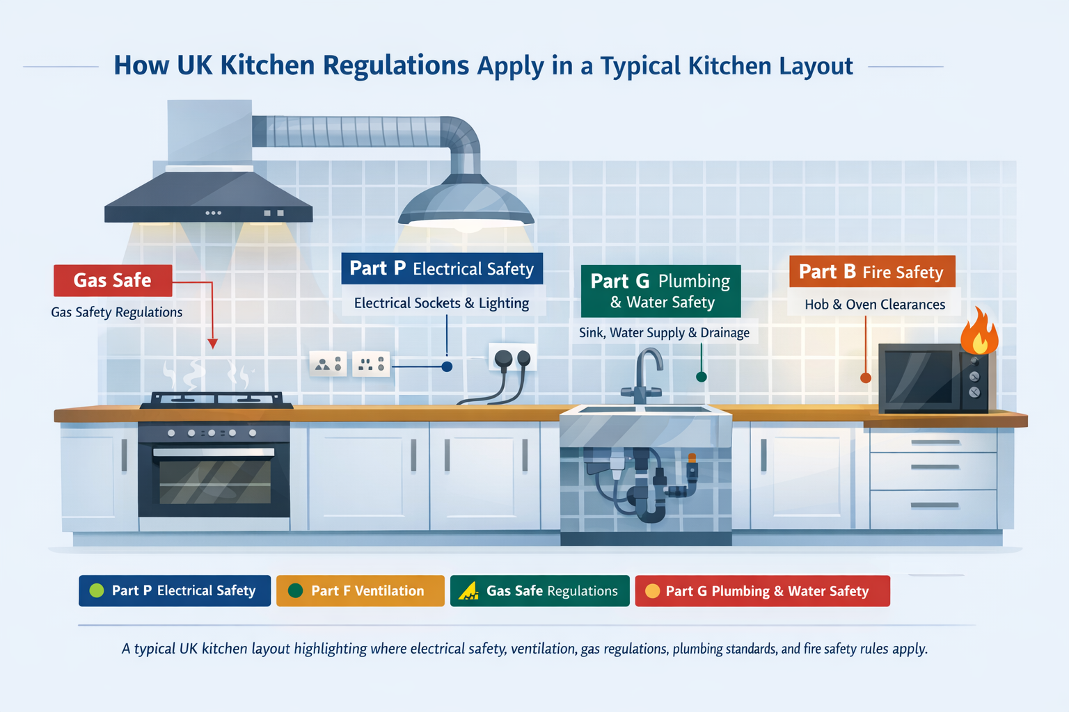 UK Kitchen Regulations Explained - My Kitchen Specialist